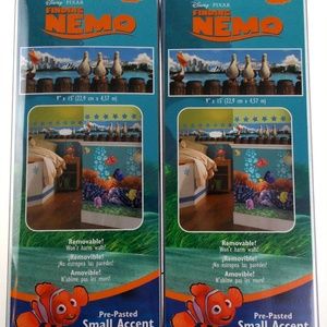 Disney | Wall Decor | 2 Disney Pixar Finding Nemo Removable Wall Border ...
